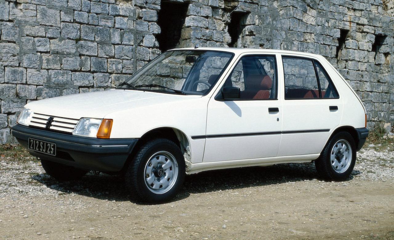 Peugeot 205 technical specifications and fuel economy